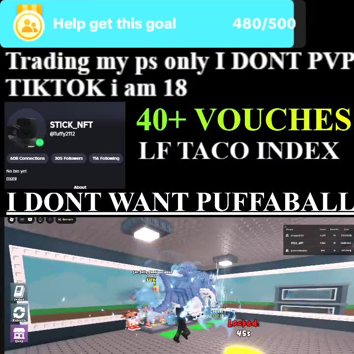 Stick_trades (30+ vouches) (@trustedsticktrades) is LIVE - TikTok LIVE