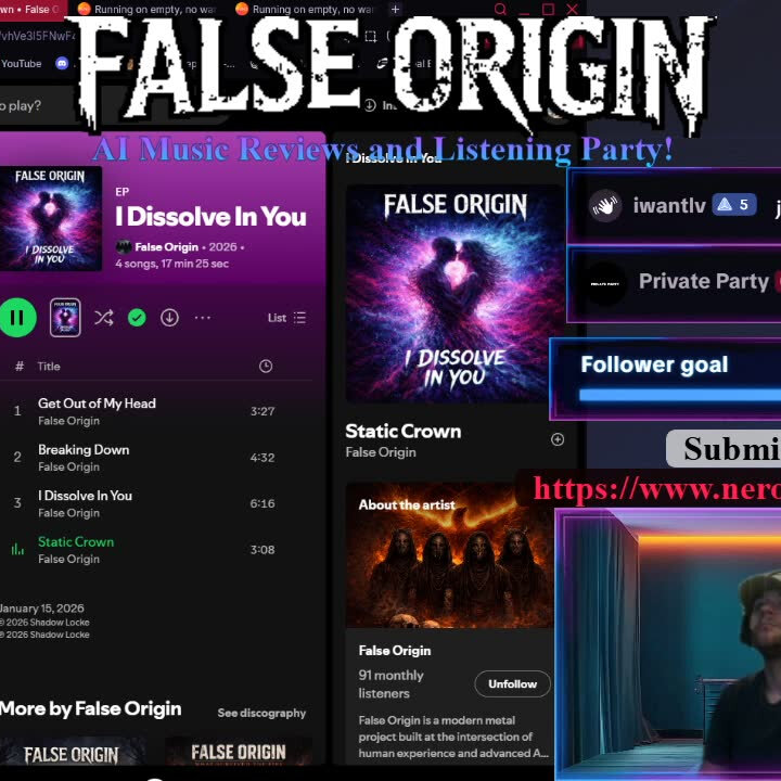 FalseOriginBand (@falseoriginofficial) is LIVE - TikTok LIVE